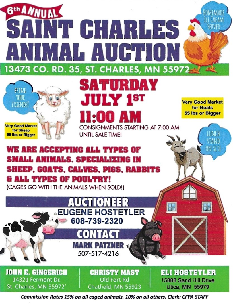 Calendar – Hostetler Auction Service